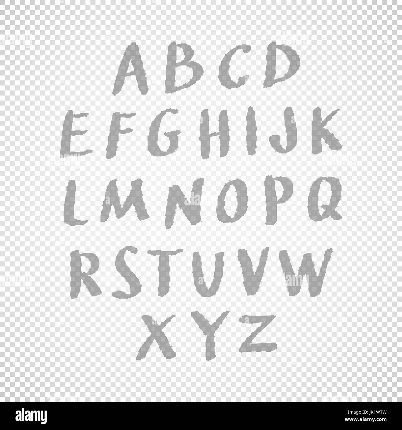 Big alphabet letters Black and White Stock Photos & Images - Alamy