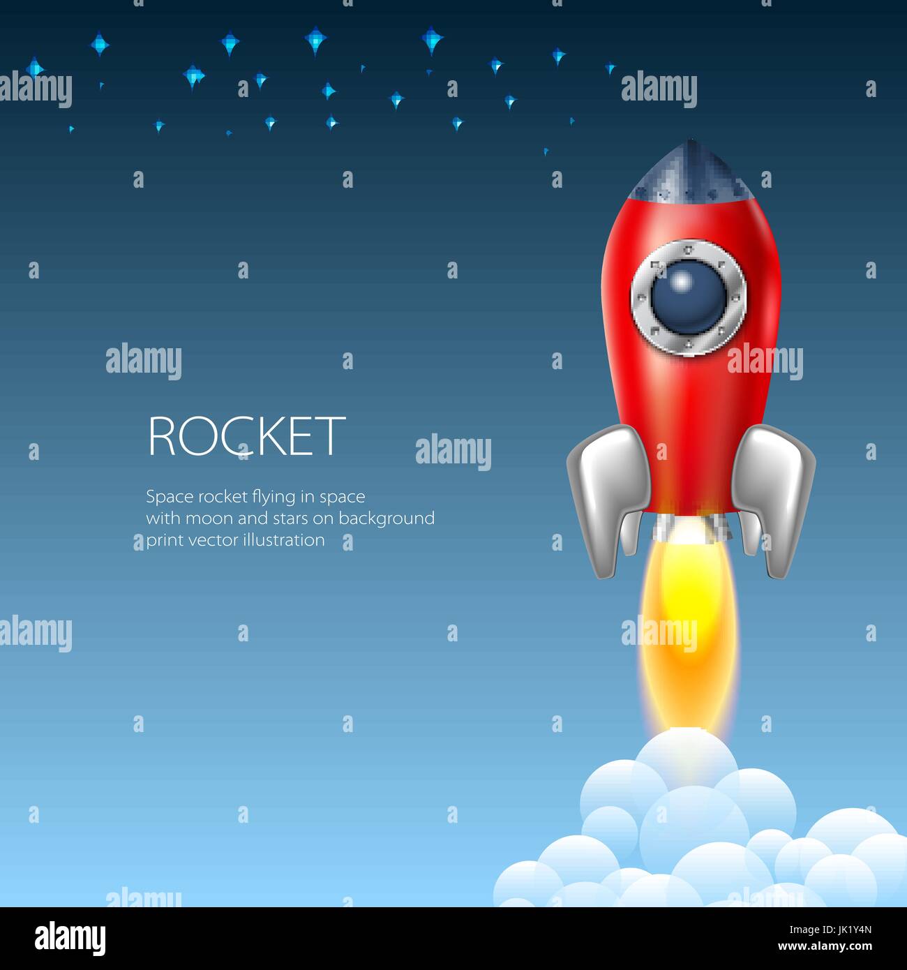 Rocket icon space vector spaceship technology illustration ship fire ...