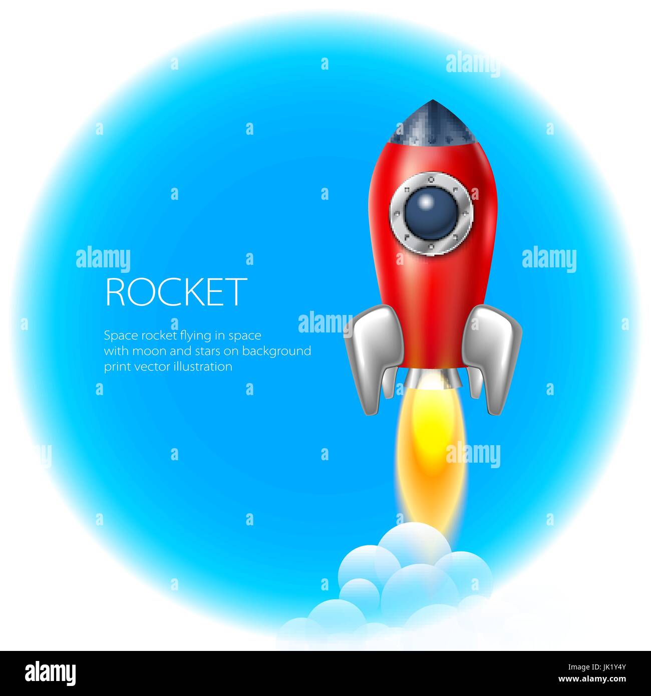 Rocket icon space vector spaceship technology illustration ship fire ...