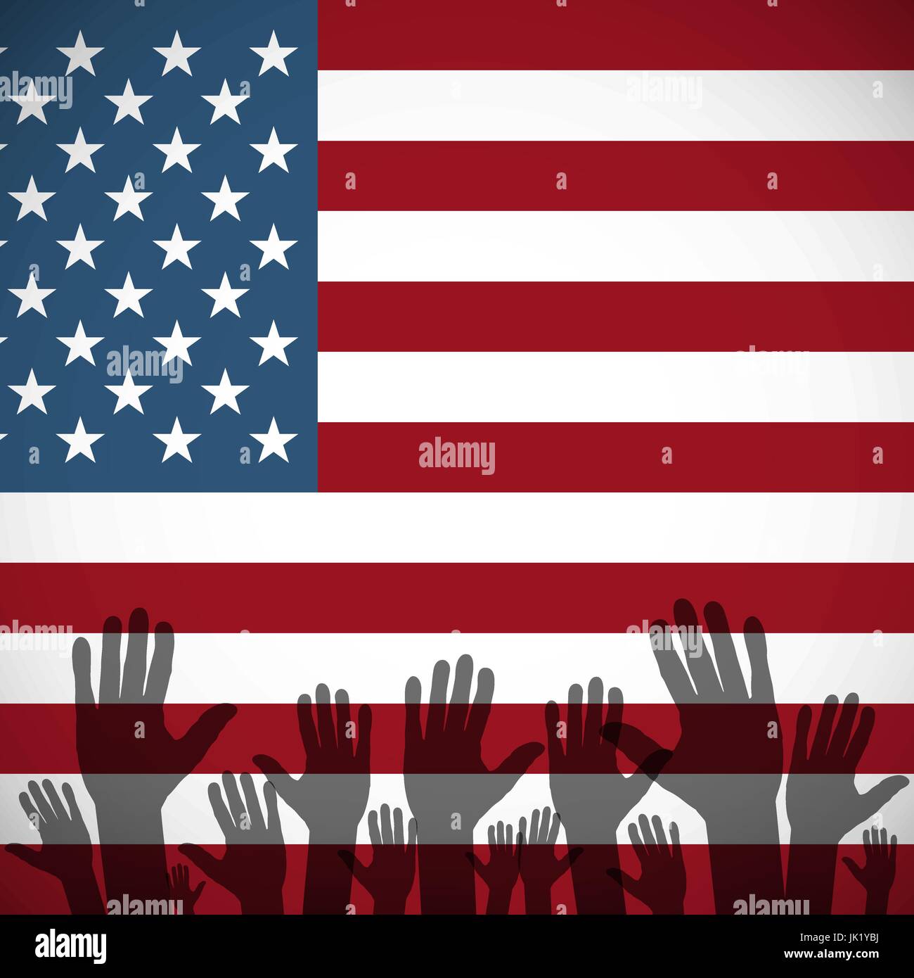 3d Vote pin with USA flag art vector symbol Stock Vector Image & Art ...