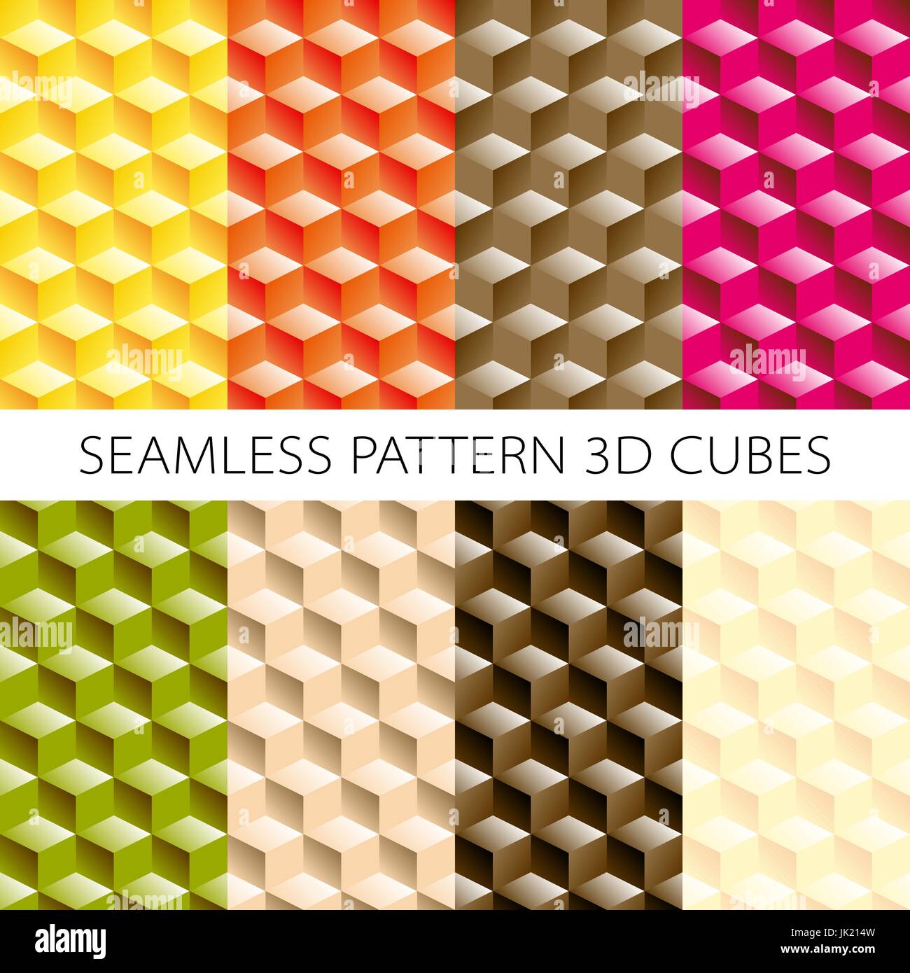 Isometric game brick cubes set. Vector wood cubes design elements for ...