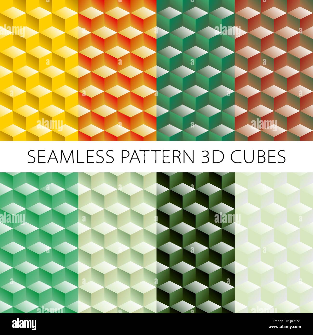 Isometric game brick cubes set. Vector wood cubes design elements for ...