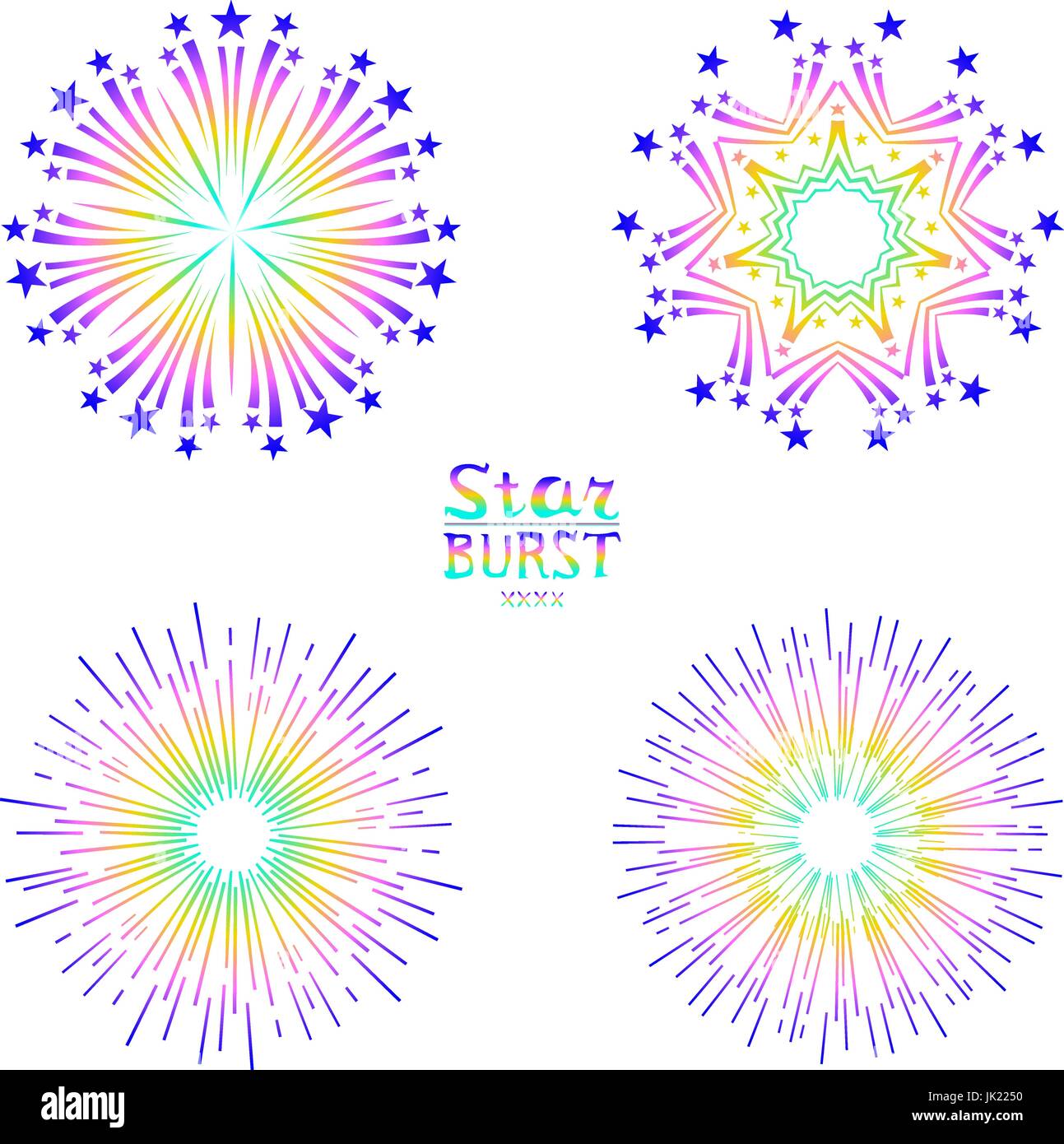 Set of retro abstract backgrounds art vector Stock Vector Image & Art ...