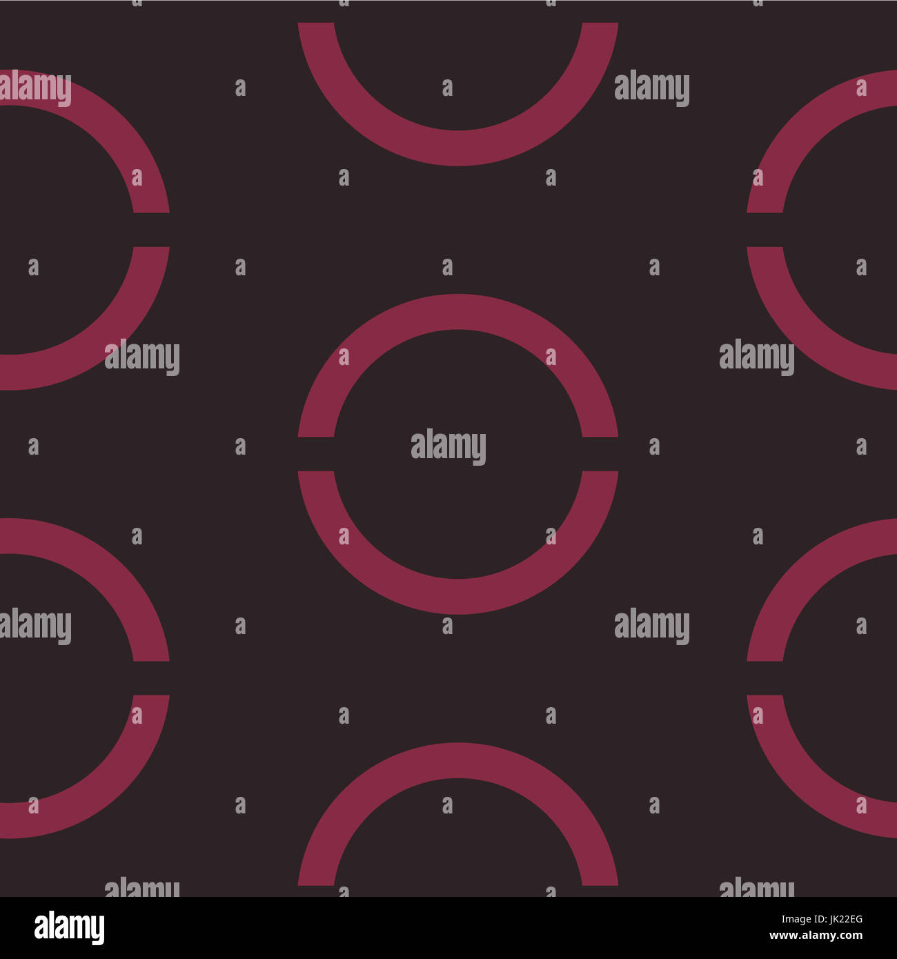 Seamless geometric background with round elements. background. Dark ...