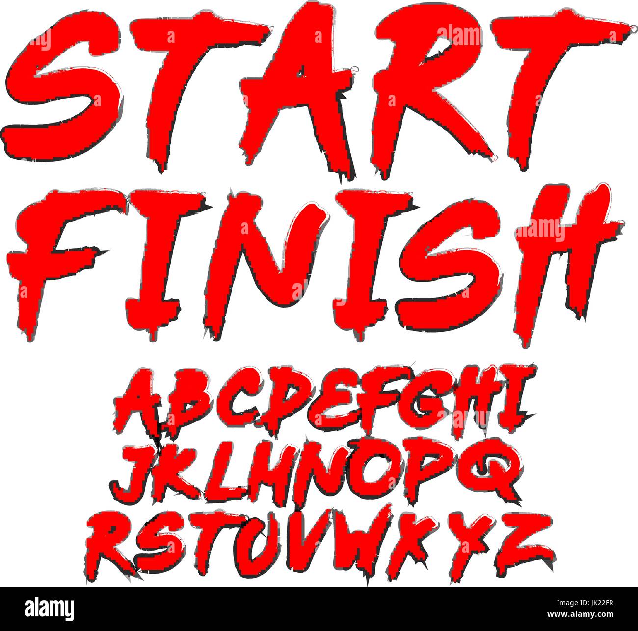 Quote Typographical Background, vector design. "Time to start art Stock ...