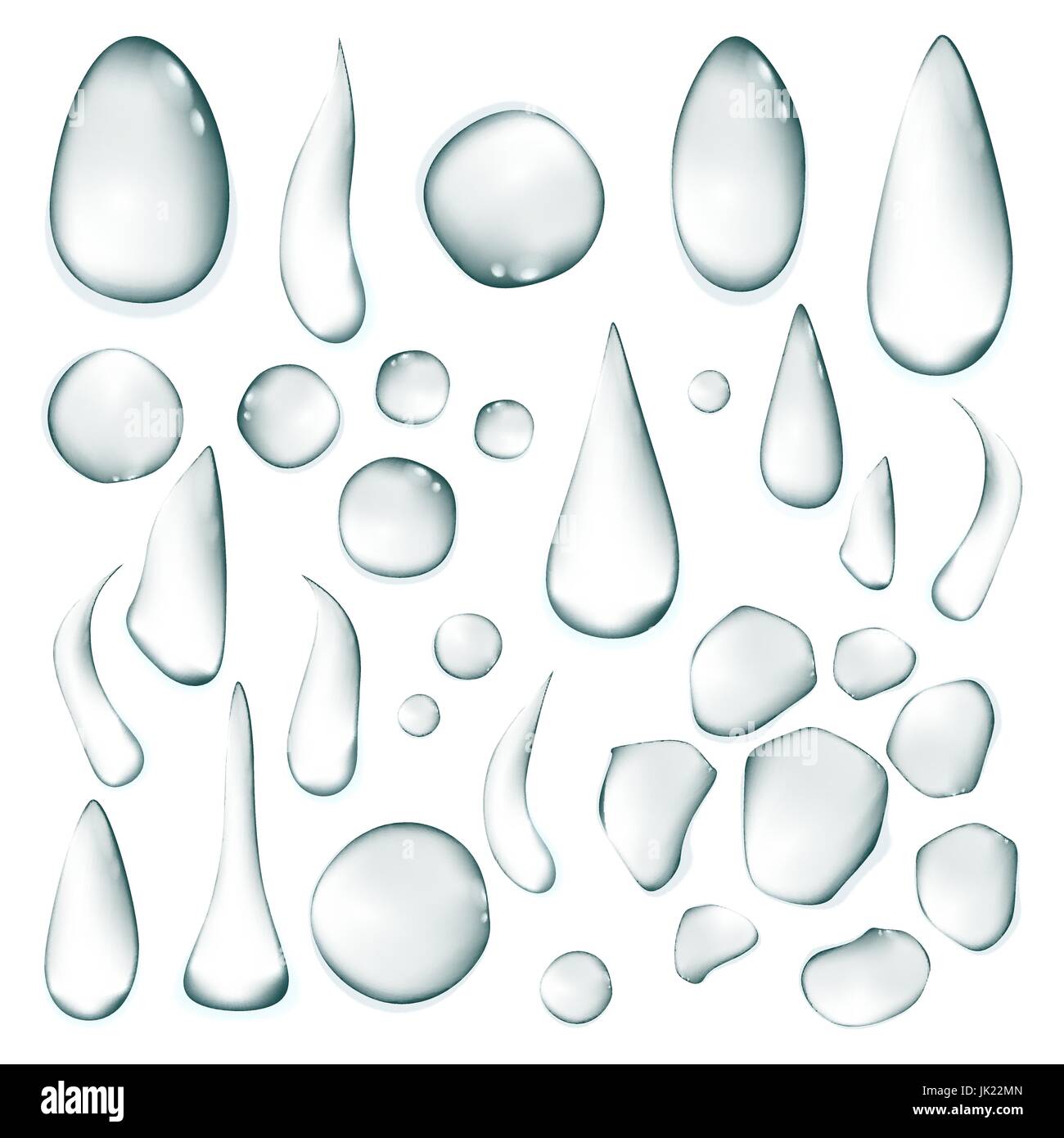 Refreshing water in white Stock Vector Images - Alamy