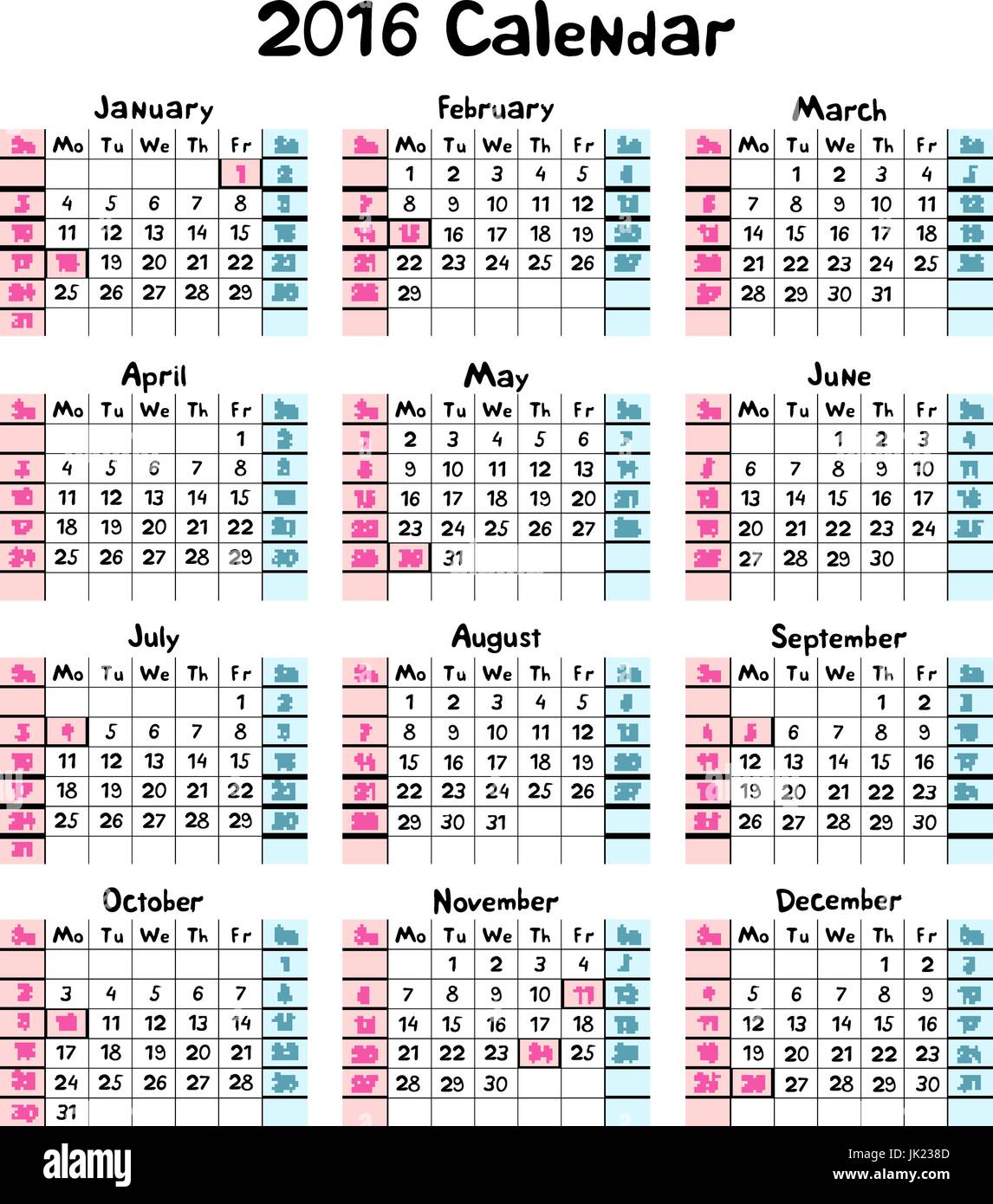 May 2015 calendar Stock Vector Images - Alamy