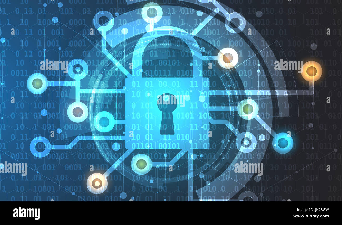 Cyber security and information or network protection. Future cyber ...