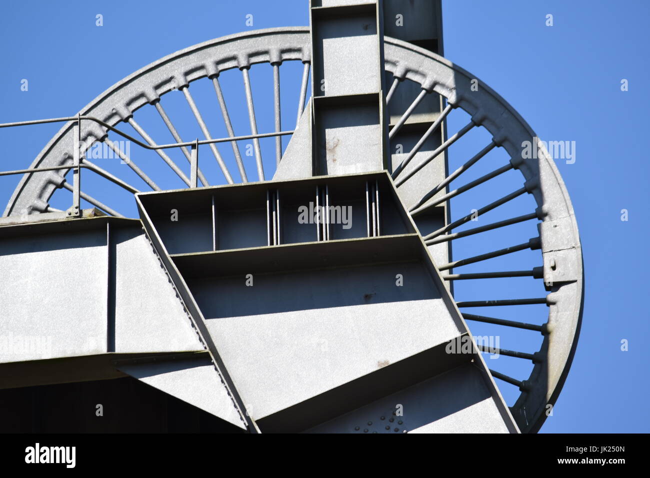 Barony Colliery A-frame Stock Photo - Alamy