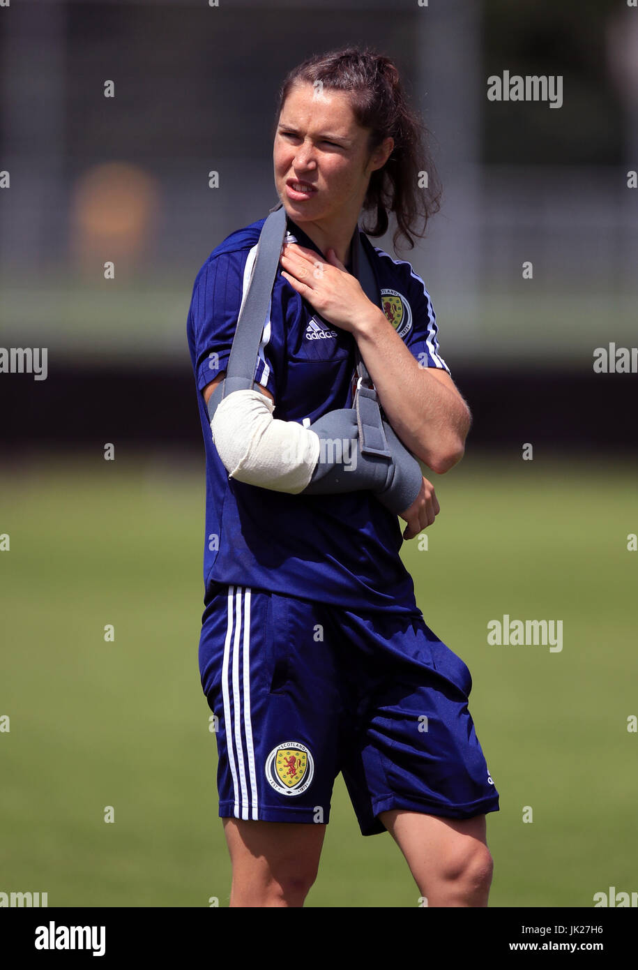 Scotland's Jane Ross during a training session at VV Woudenberg ...