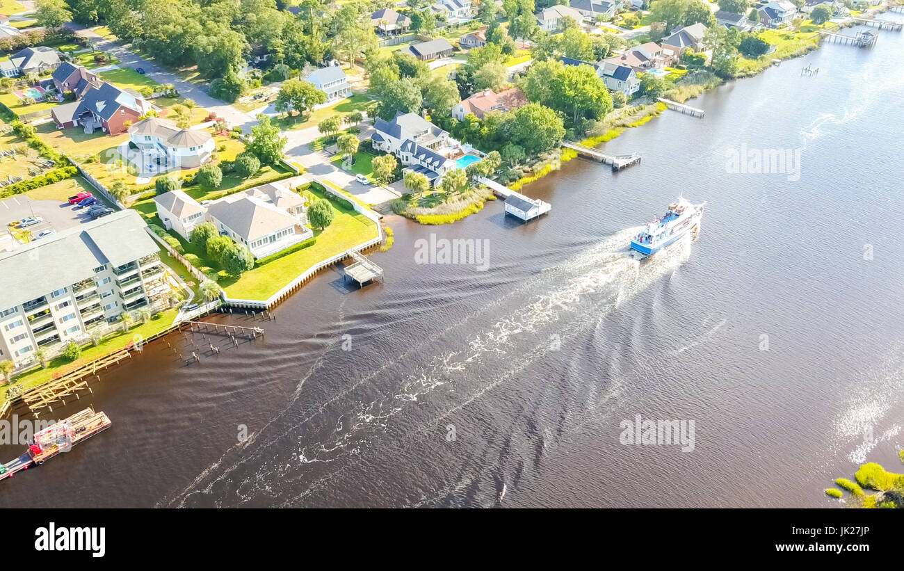 Intercoastal Waterway Aerial High Resolution Stock Photography and ...