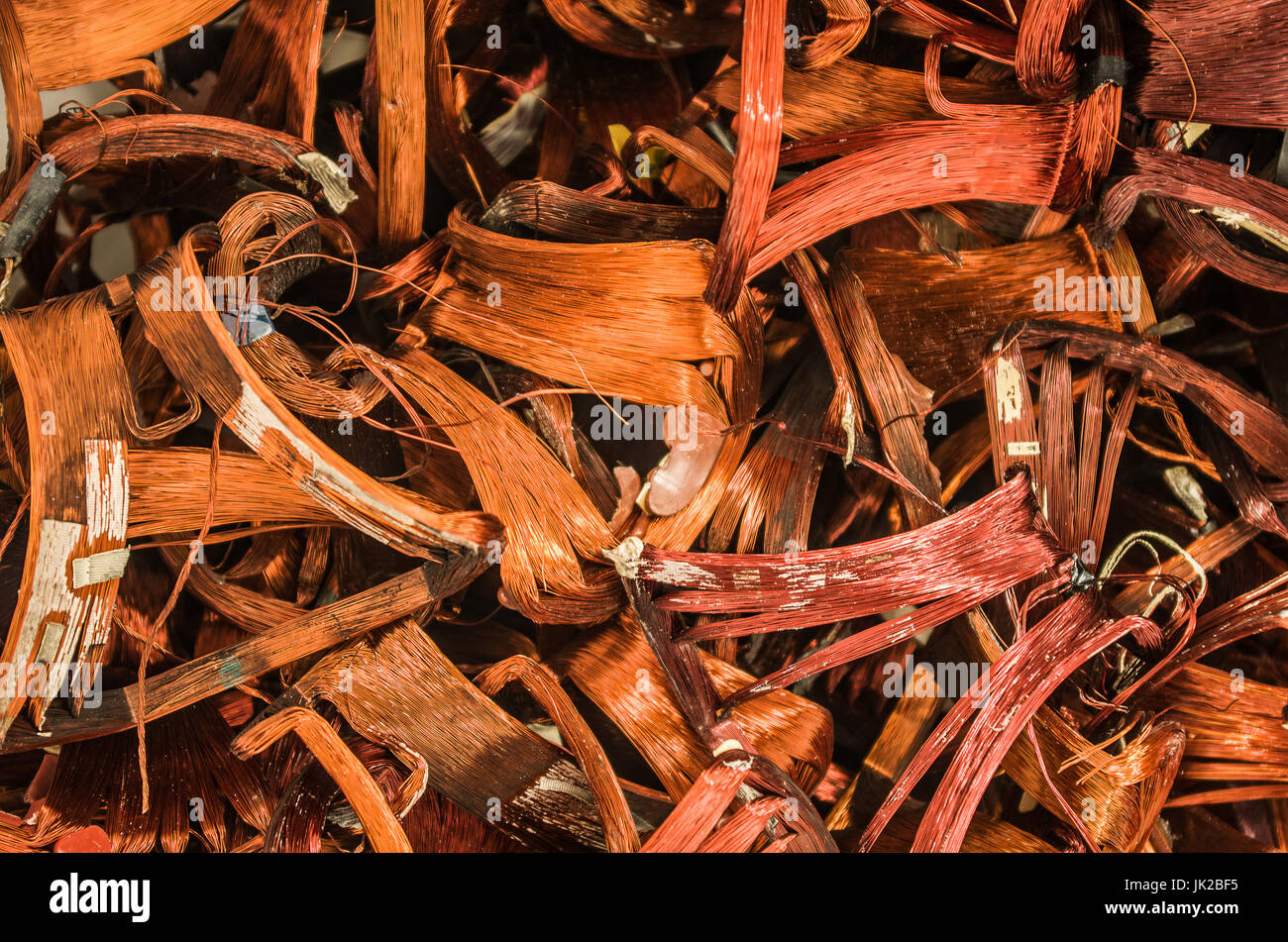 Copper wire industrial raw materials hi-res stock photography and ...