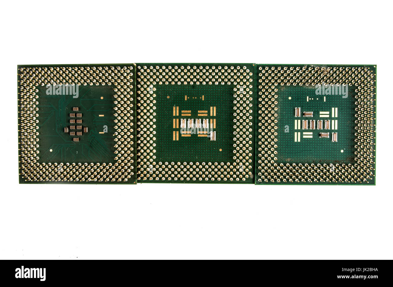 Central Processing Unit CPU isolated on white background Stock Photo ...