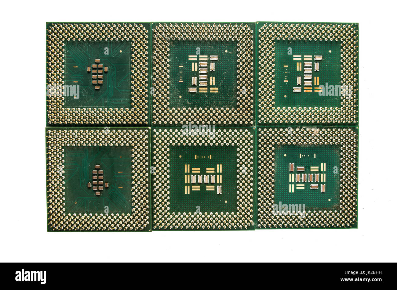 Central Processing Unit CPU isolated on white background Stock Photo ...
