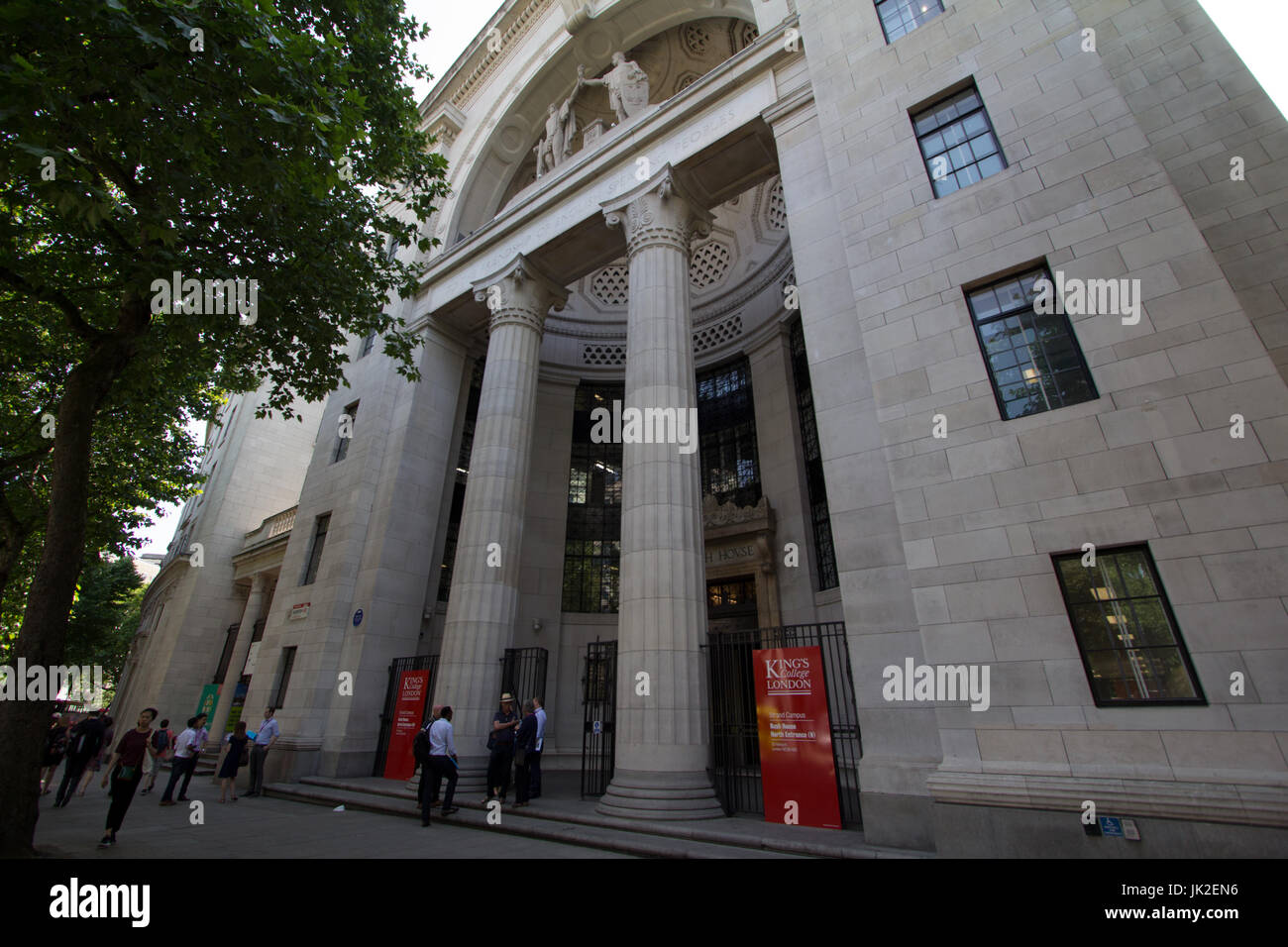 Kings College London Strand Campus Bush House Stock Photo - Alamy