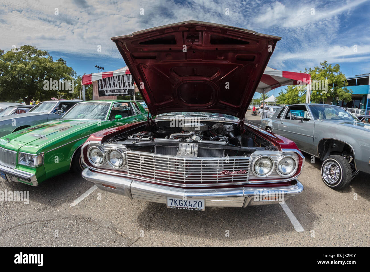 Classic cars show at the Cal Expo California State Fair in Sacramento ...