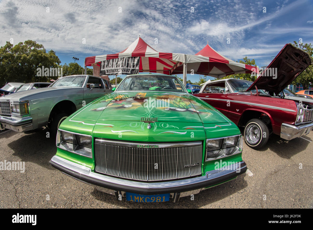 Classic cars show at the Cal Expo California State Fair in Sacramento ...