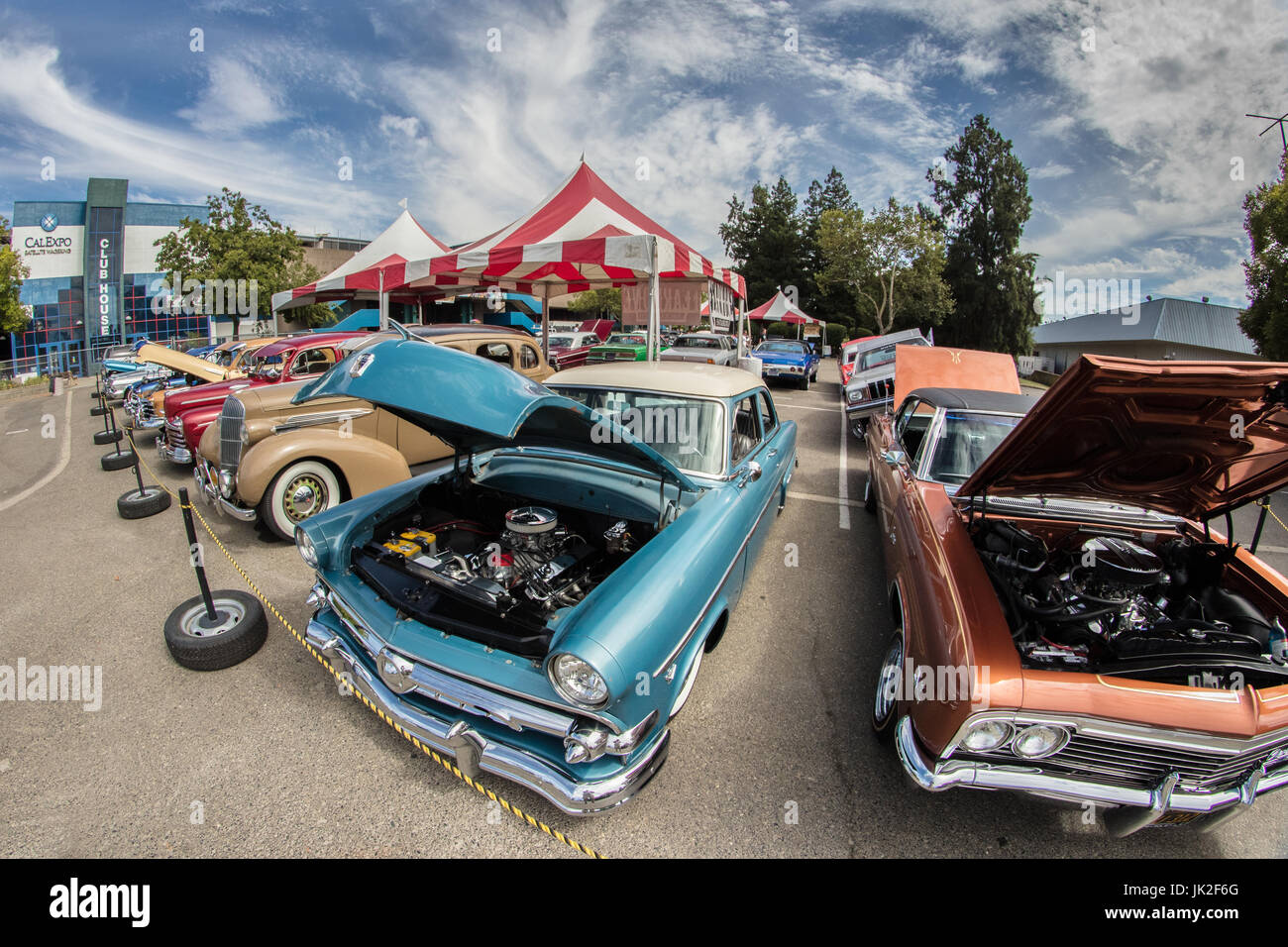 Classic cars show at the Cal Expo California State Fair in Sacramento ...