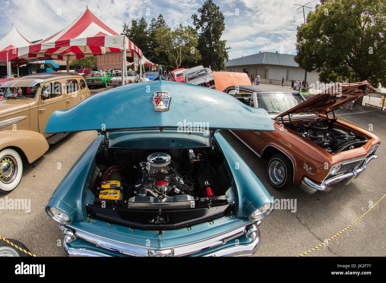 Classic cars show at the Cal Expo California State Fair in Sacramento ...