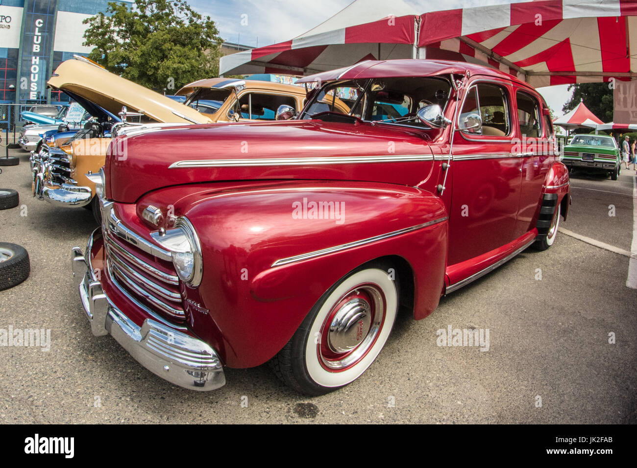 Classic cars show at the Cal Expo California State Fair in Sacramento ...