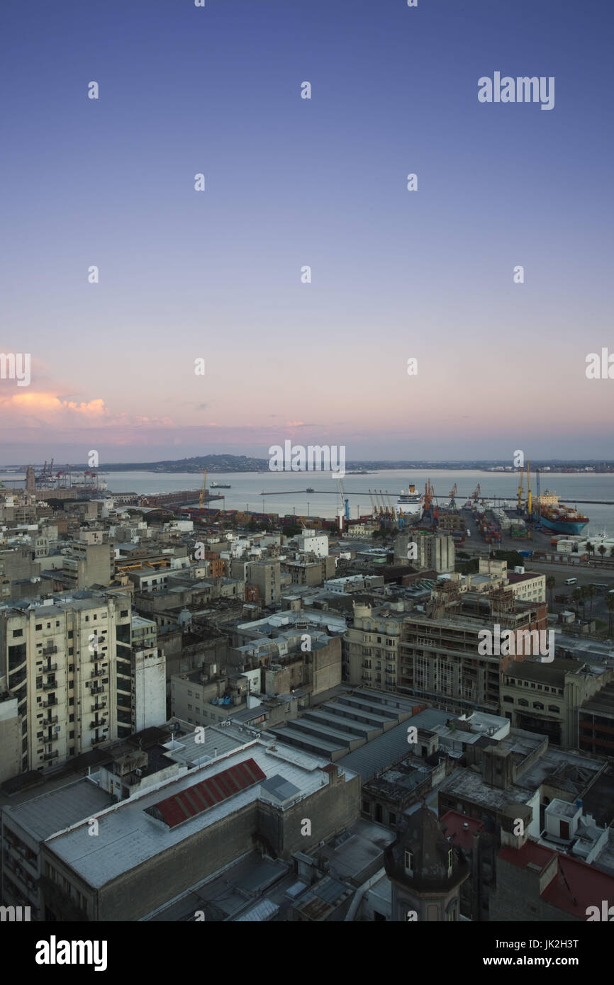 Aerial of port of montevideo hi-res stock photography and images - Alamy