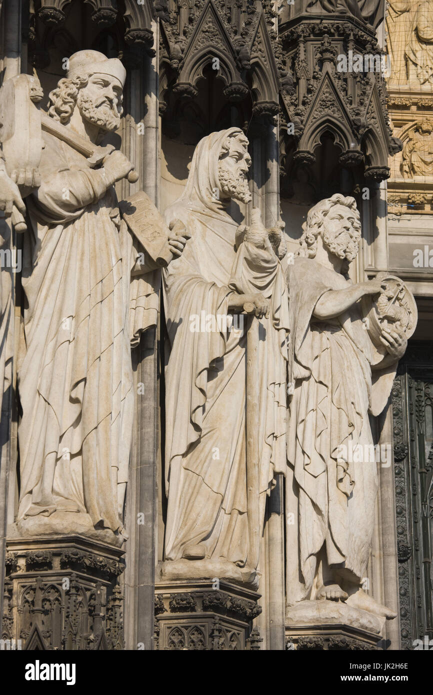 Germany, Nordrhein-Westfalen, Cologne, Cologne Cathedral, Kölner Dom ...