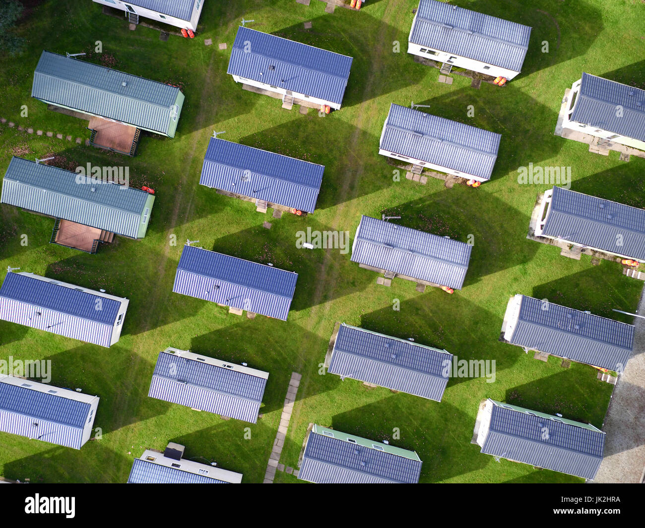 Caravans aerial uk hi-res stock photography and images - Alamy
