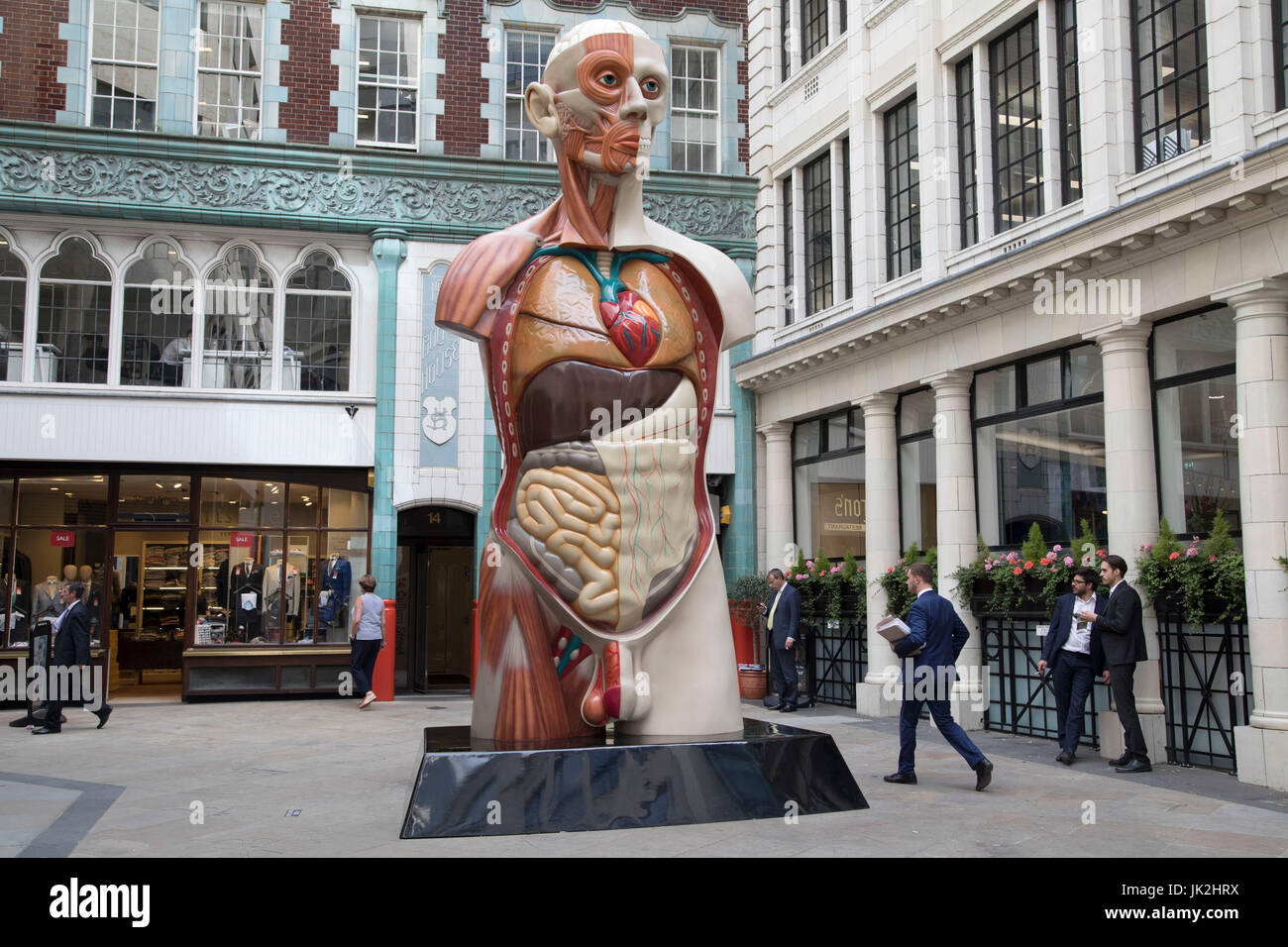 Sculpture in the City on July 17th 2017 in the City of London, England ...