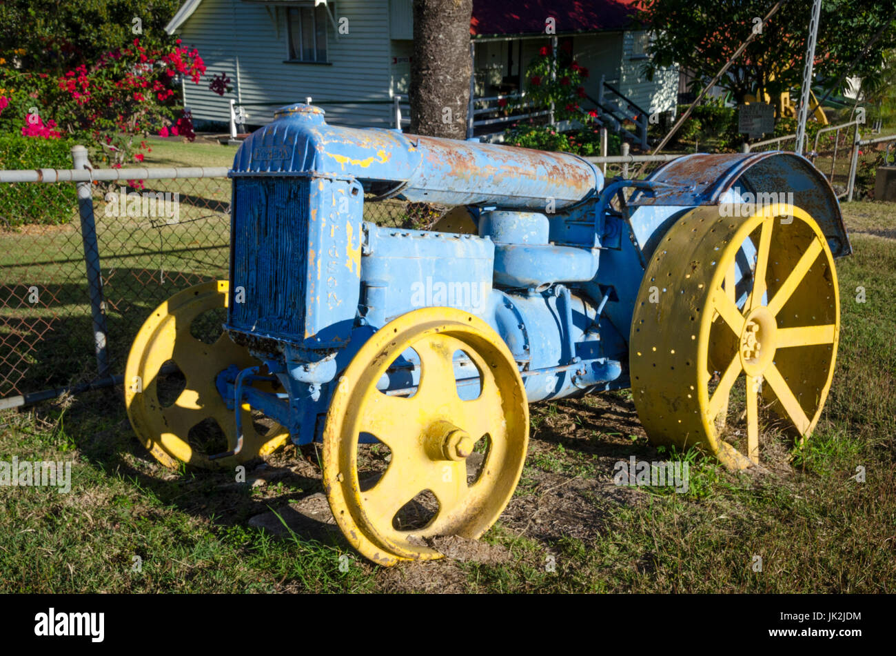 Old Fordson tractor, Templin Historical Village Museum, Boonah ...