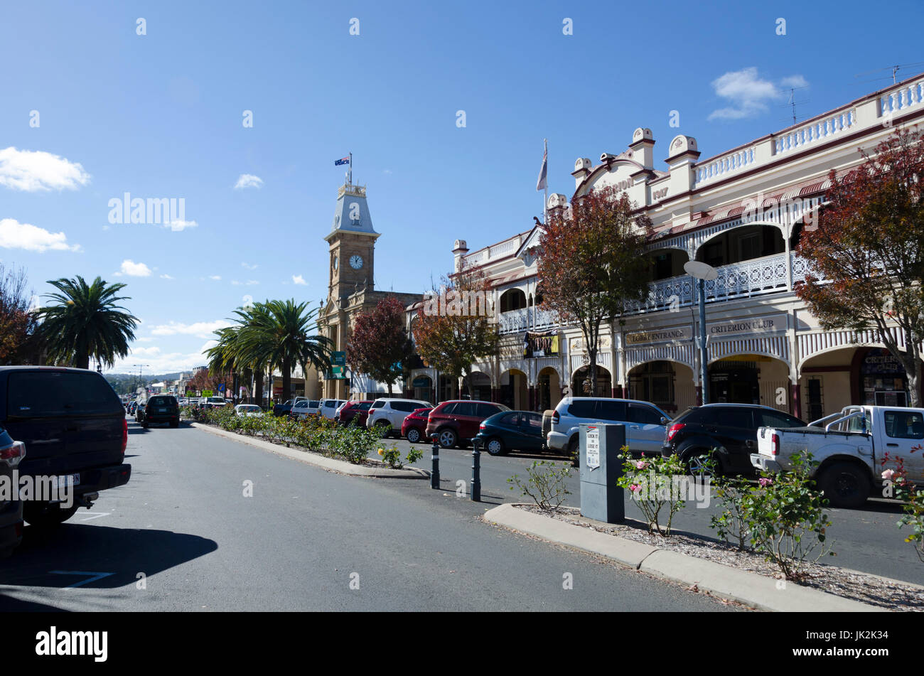 Criterian Hotel, Palmerin street, Warwick, Queensland, Australia Stock ...