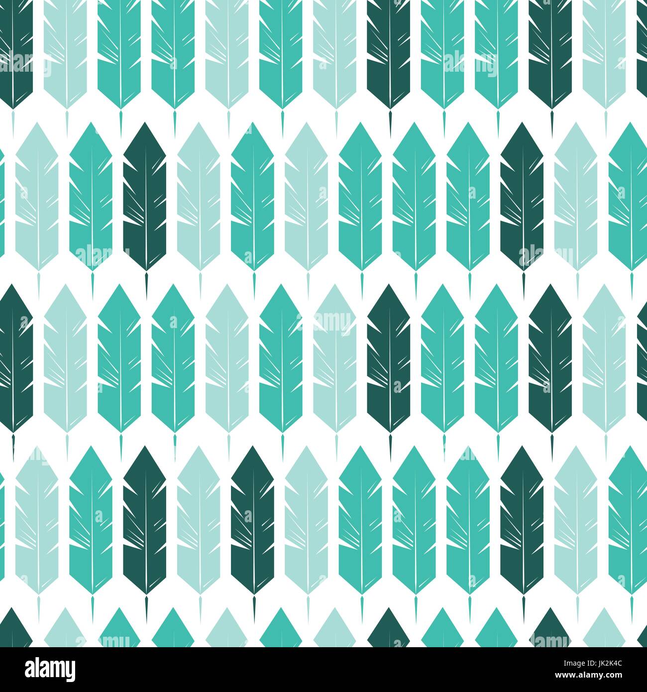 Seamless vector feather pattern. Colourful background Stock Vector ...