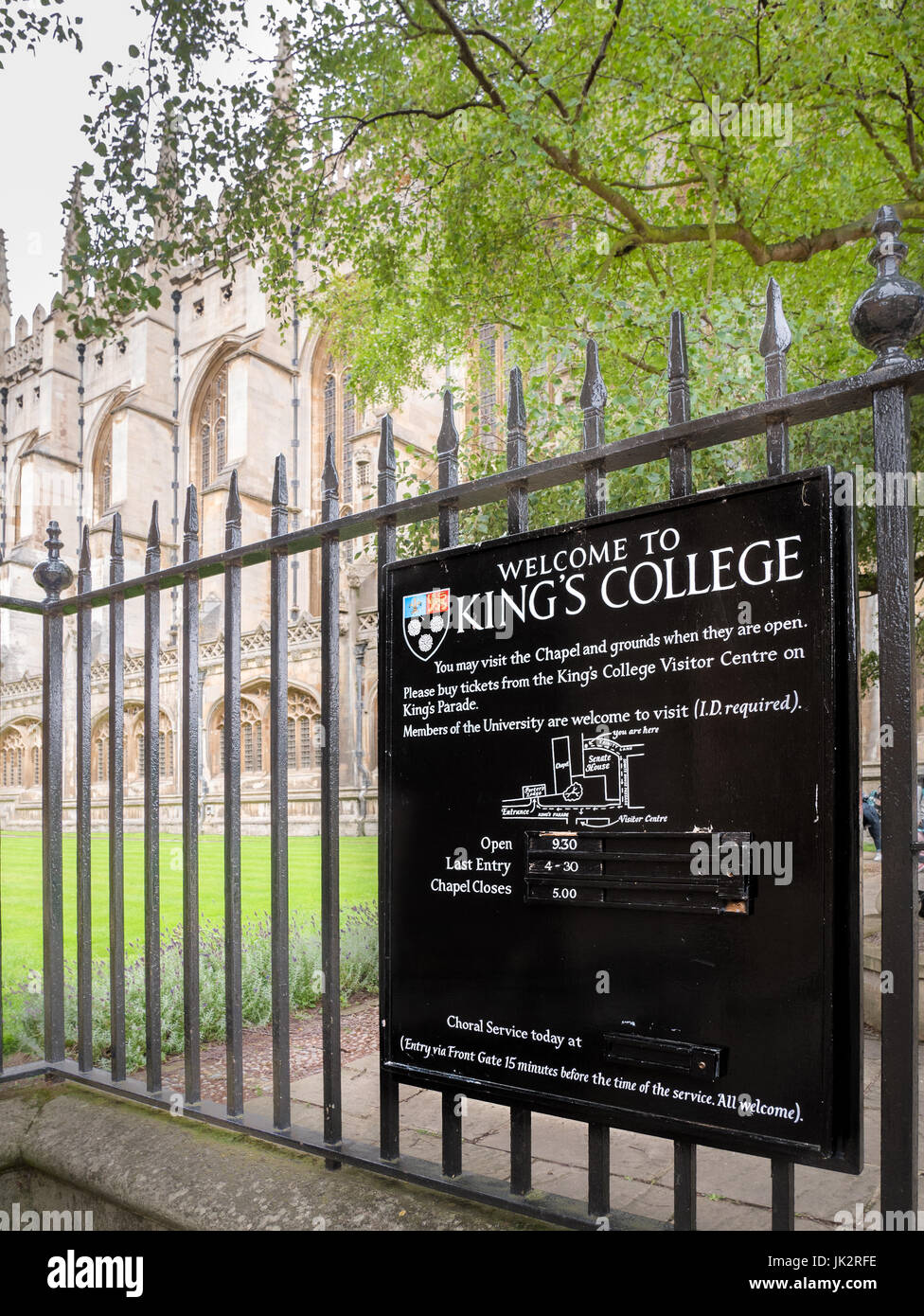 Map of cambridge university hi-res stock photography and images - Alamy