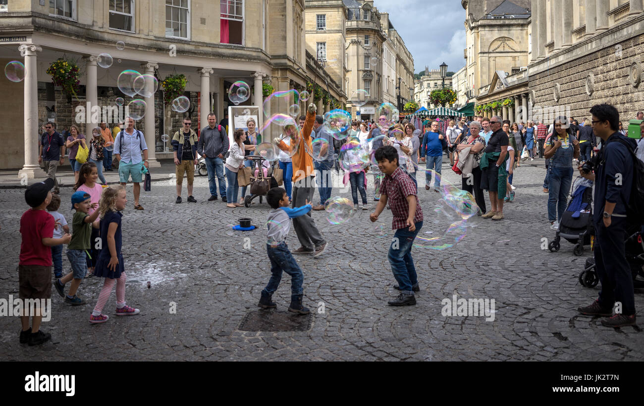 Bath Street Fun Stock Photo - Alamy