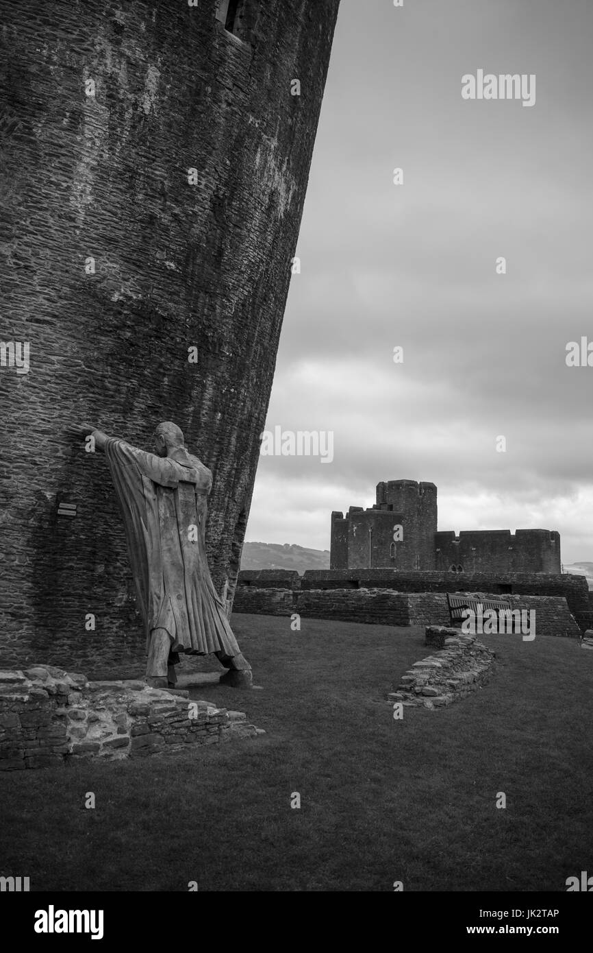 Leaning Into The Walls Stock Photo - Alamy