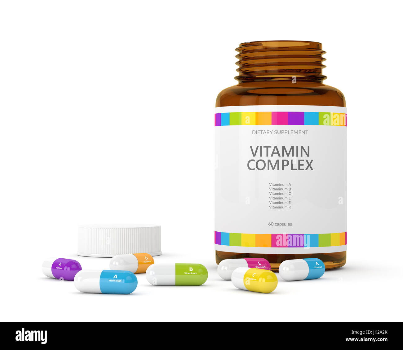 Multivitamin multi vitamin Cut Out Stock Images & Pictures - Alamy