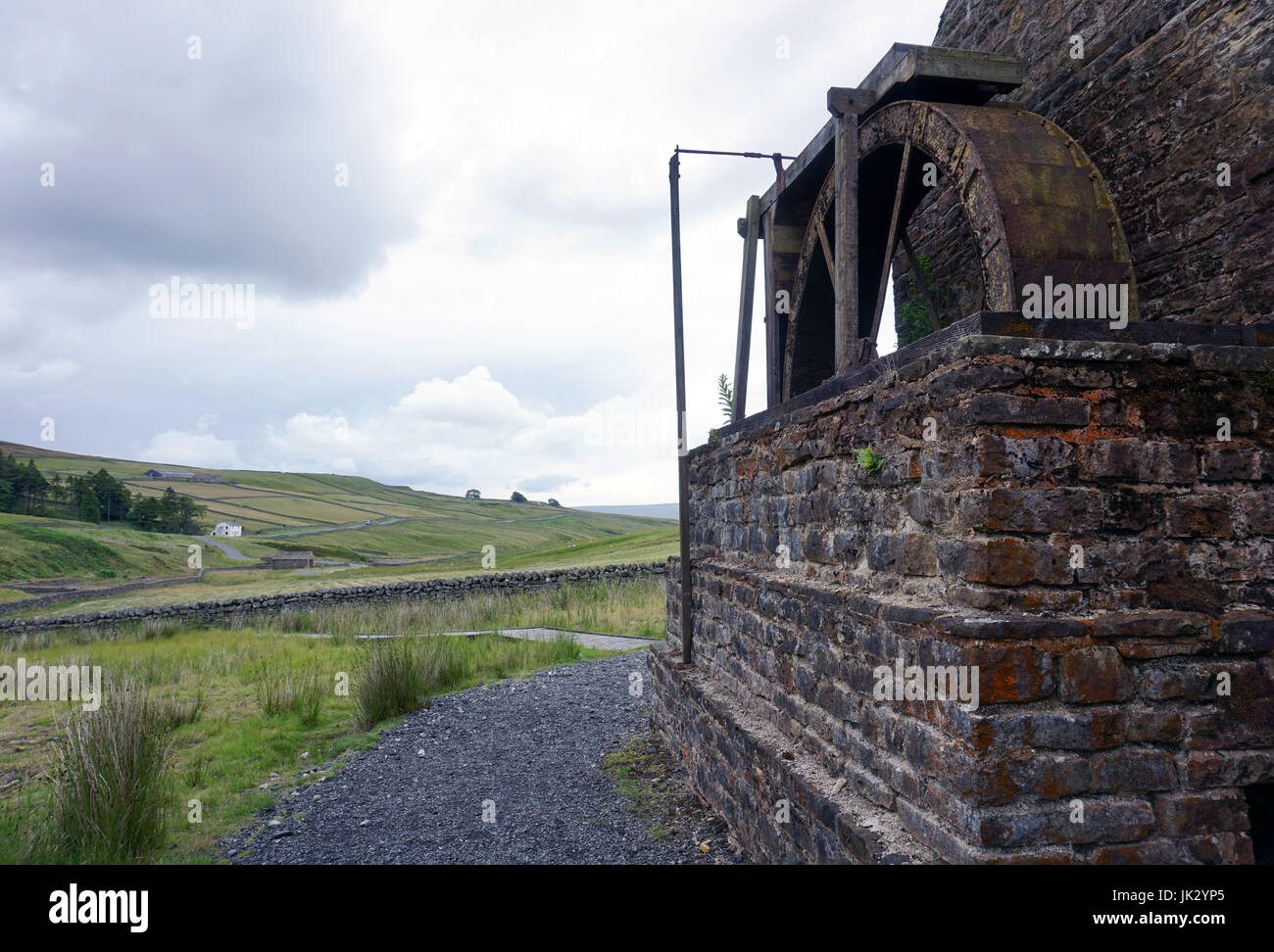 Old Water Mill Killhope Lead Mining Museum Stock Photo - Alamy