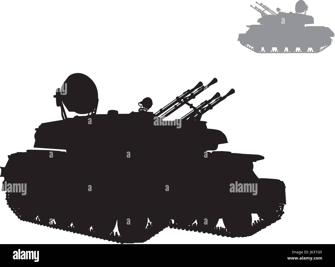 Military Tank Silhouette Stock Photos & Military Tank Silhouette Stock ...
