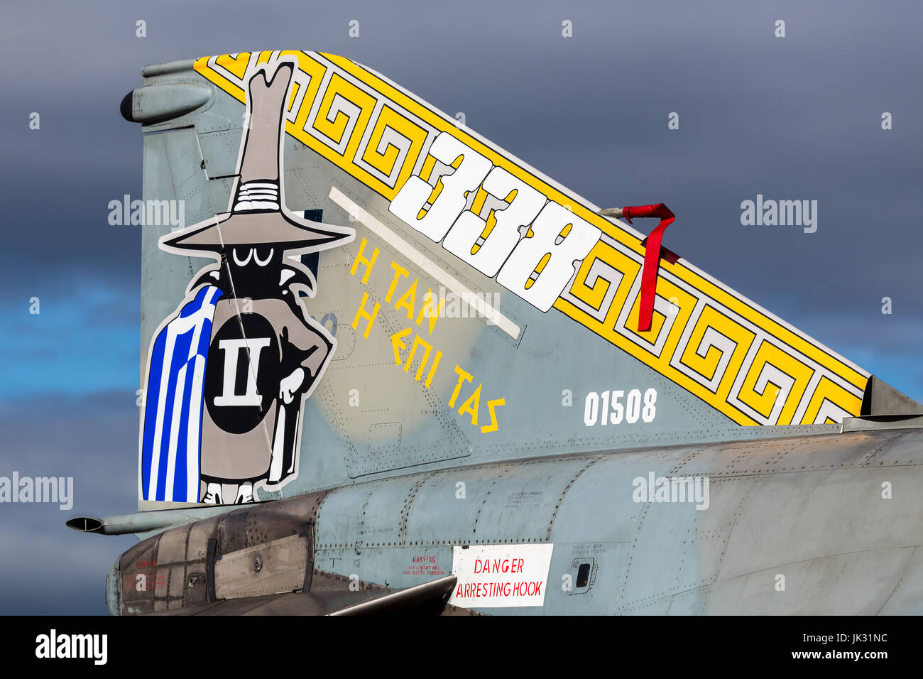 F-4E Phantom from the Hellenic Air Force seen at the 2017 Royal ...