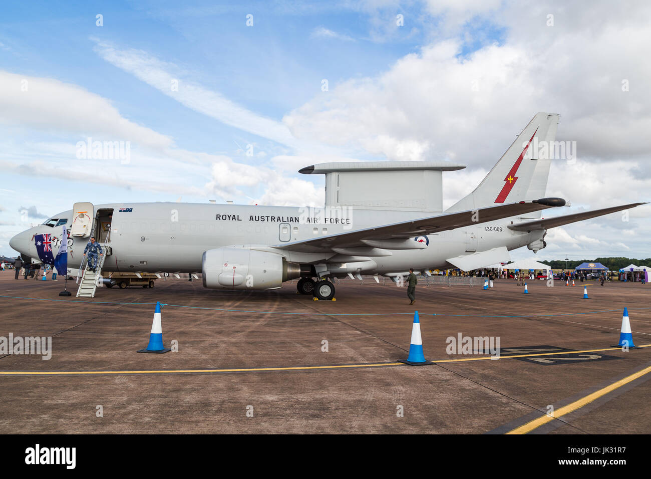 E-7A Wedgetail from the Royal Australian Air Force seen at the 2017 ...