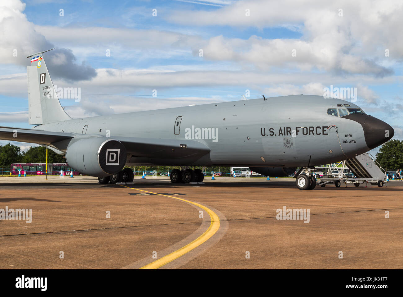 KC-135R from the USAFE seen in the static park at the 2017 Royal ...