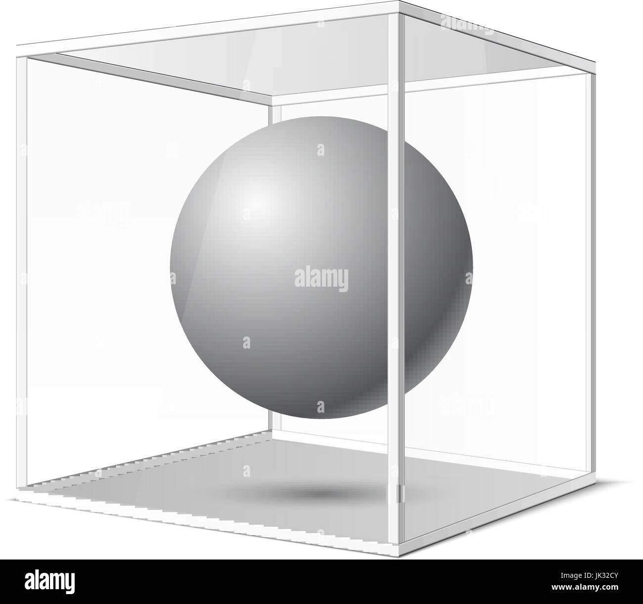 Four transparent gray glass cubes, vector eps10 illustration art Stock ...