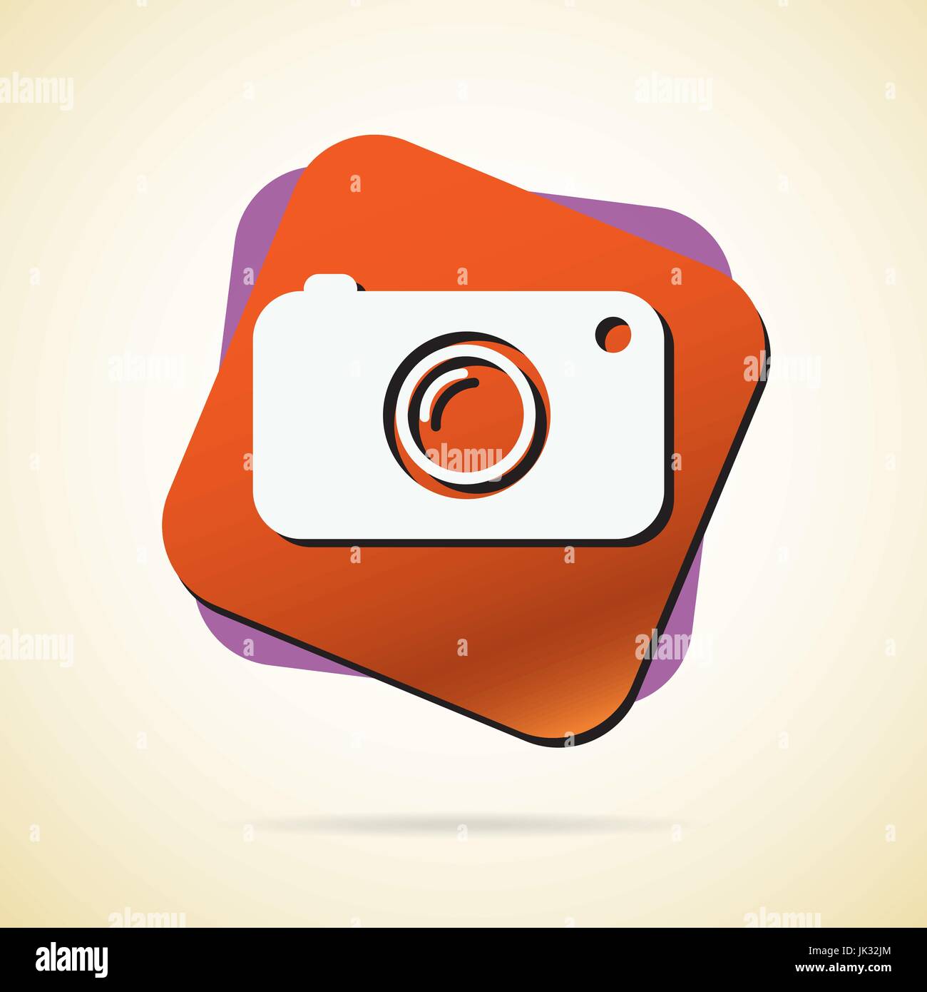 Instant photo camera icon Stock Vector Images - Alamy