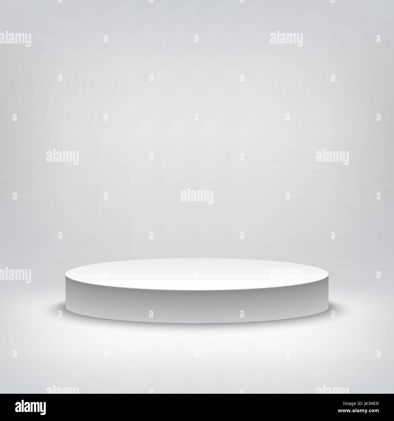 A 3d illustration of blank template layout of white empty musical ...