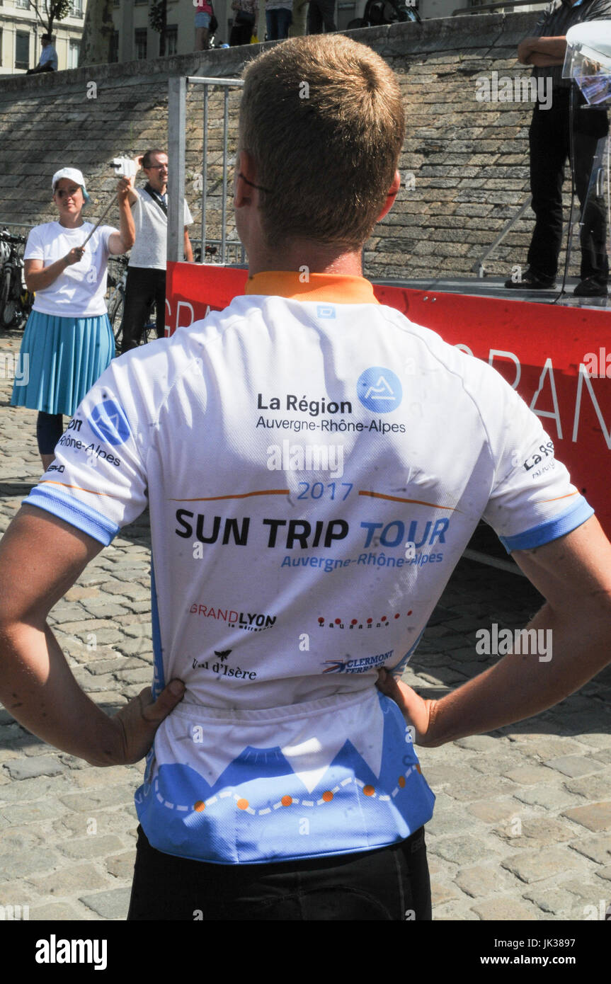 The Sun Trip Tour arrives in Lyon (France Stock Photo - Alamy
