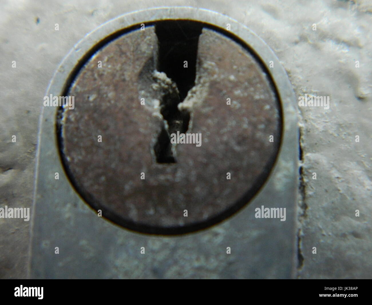 Closeup of a lock Stock Photo - Alamy