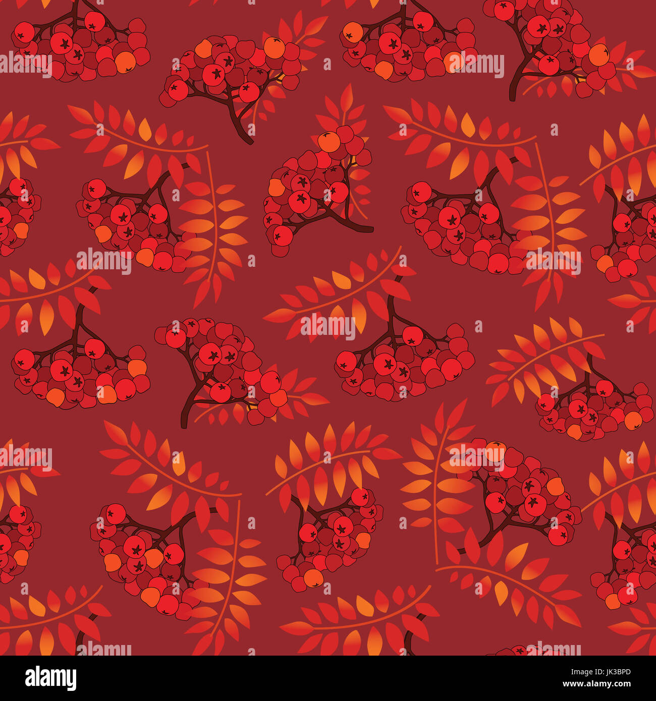 Seamless background vector autumn tree hi-res stock photography and ...