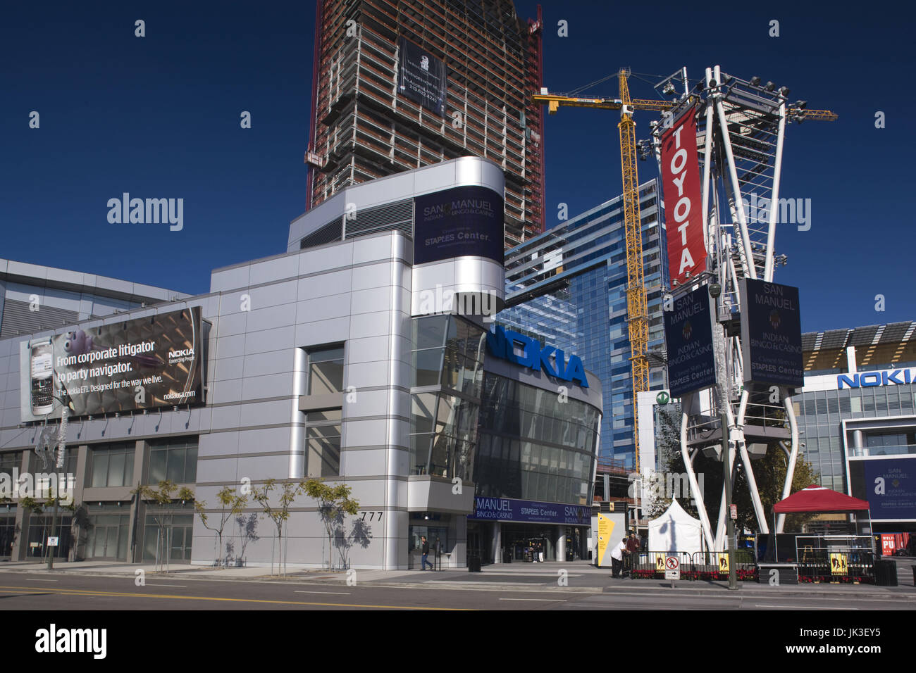USA, California, Los Angeles, Downtown, Nokia Theater Stock Photo - Alamy