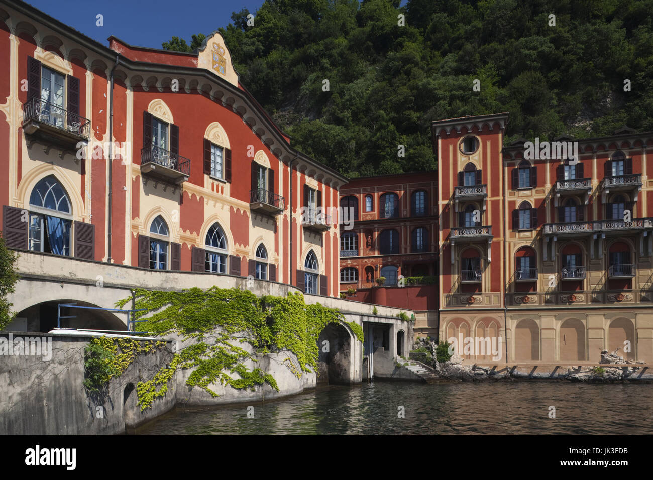 Italy, Lombardy, Lakes Region, Lake Como, Cernobbio, Grand Hotel Villa ...