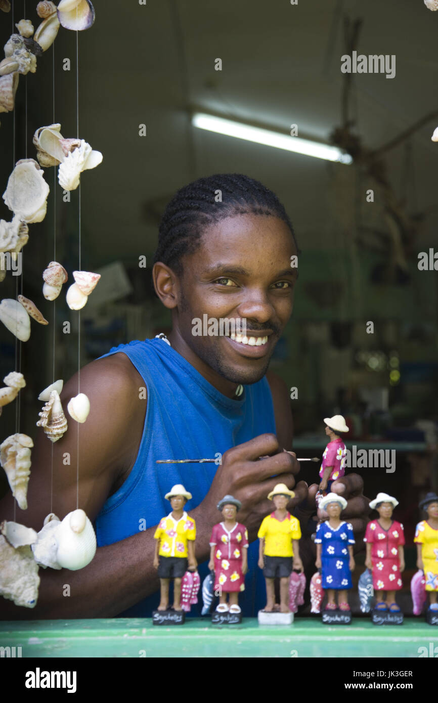 Seychelles Mahé Island Craft Village High Resolution Stock Photography ...