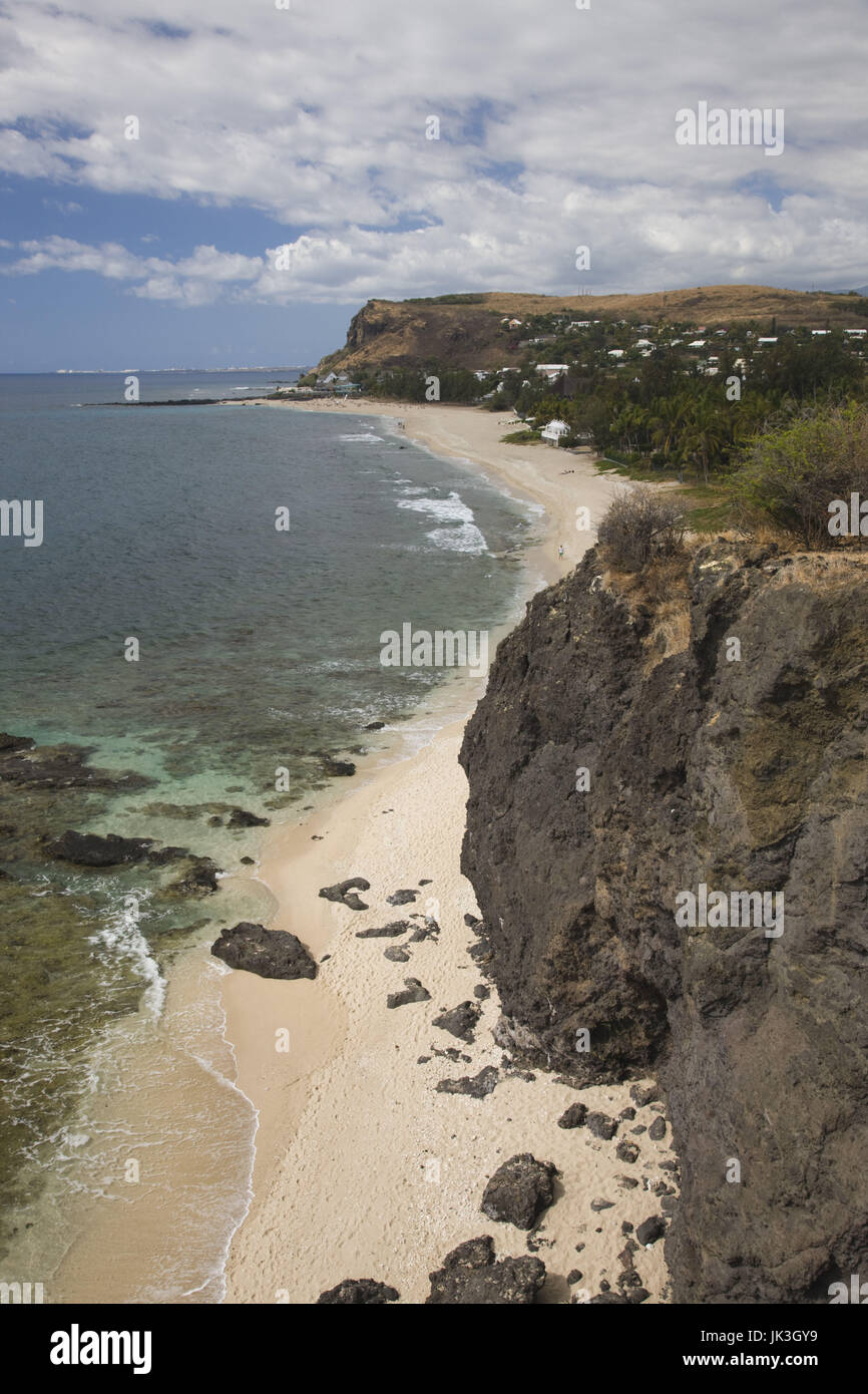 France, Reunion Island, Boucan Canot, Boucan Canot beach Stock Photo ...